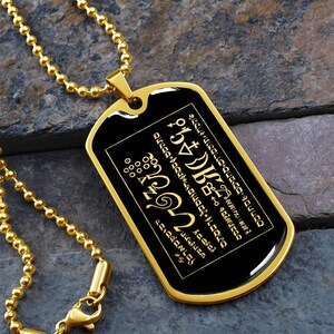 Health Talisman Tables of Moses Pendant Book of Moses Necklace 5th Seal ...