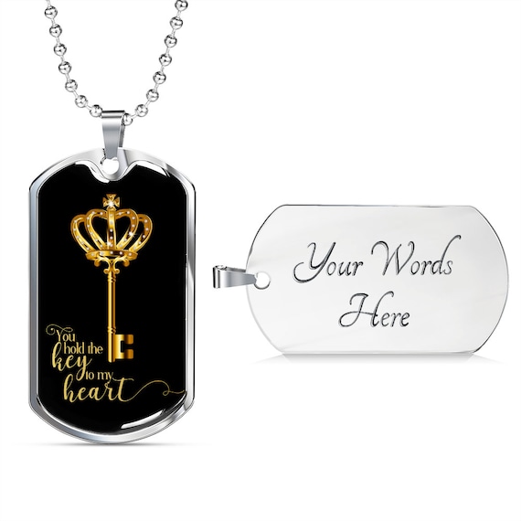 Key to my heart necklace for him store