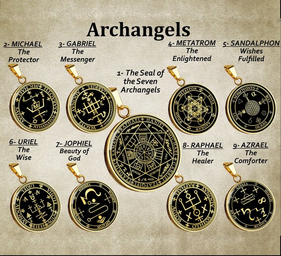 7 Archangel Sigil - Tổng Hợp Các Biểu Tượng Của Các Tổng Thiên Thần Mạnh Mẽ