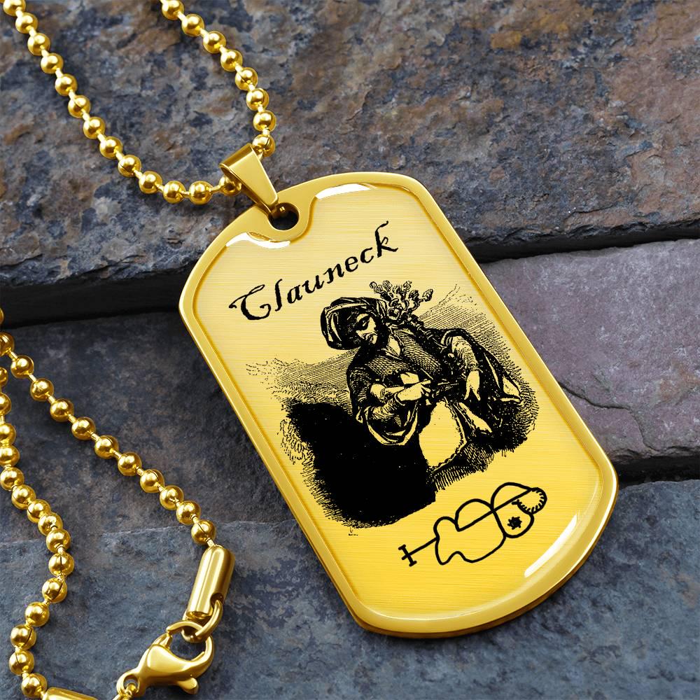 Clauneck Pendant Necklace Goetia Jewelry Gold Silver Amulet - Etsy