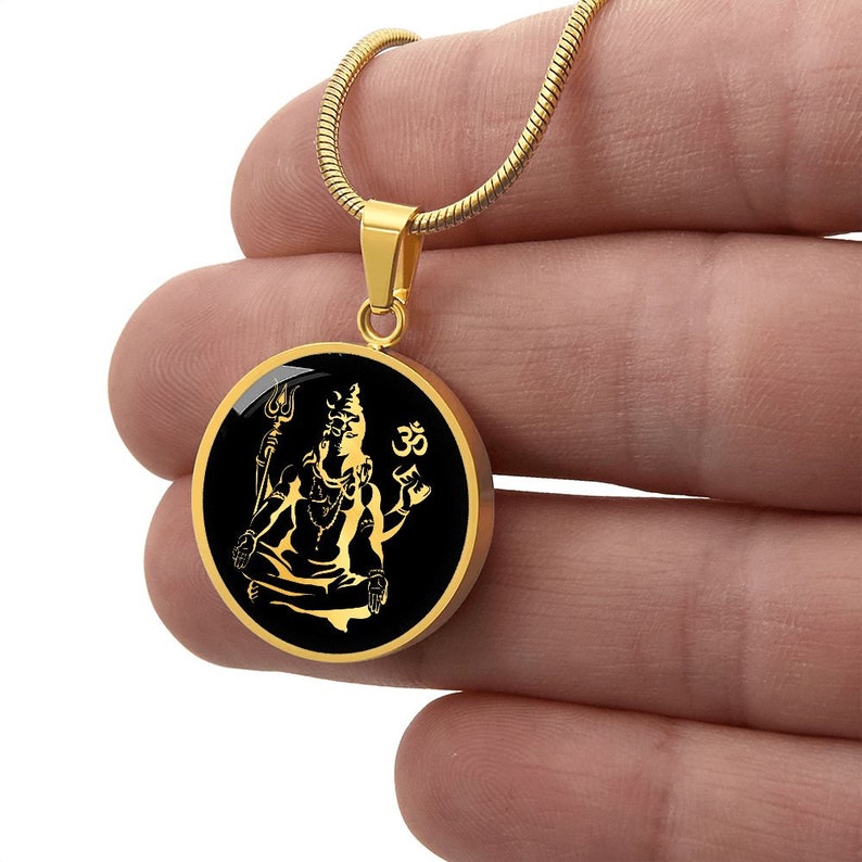 Shiva Necklace Pendant Hindu God Lord Shiva Jewelry Gift Charm - Etsy