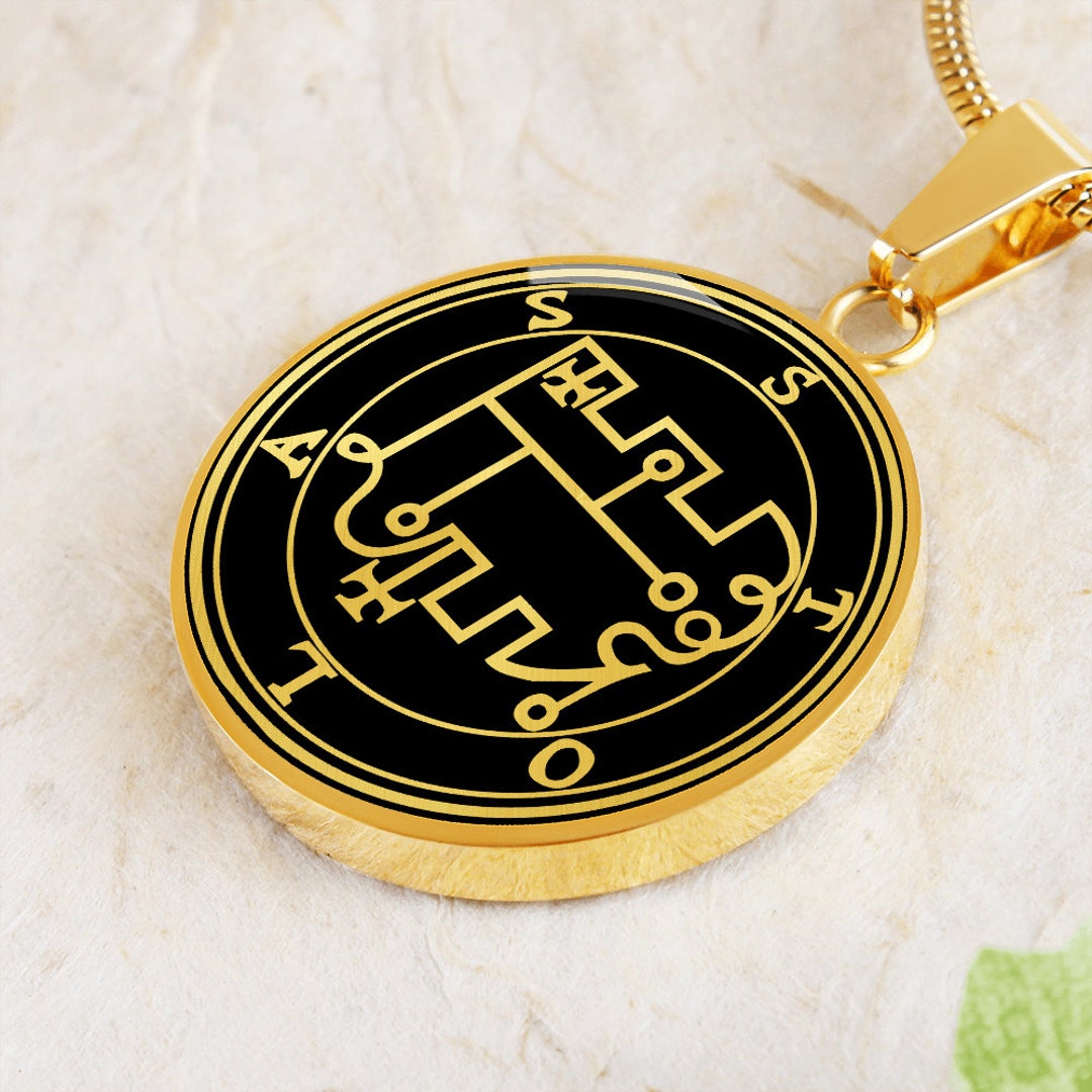 Stolas Helluvaboss Necklace Pendant Jewelry Prince Stolas Gold - Etsy