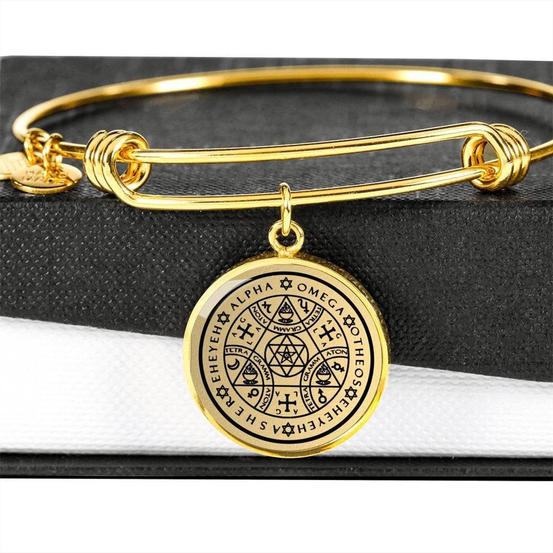 Enochian Sigil of Protection Kabbalah Bracelet Pendant Jewelry Gift ...