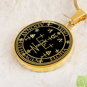 Archangel URIEL Pendant Necklace Gold Silver Jewelry - Etsy