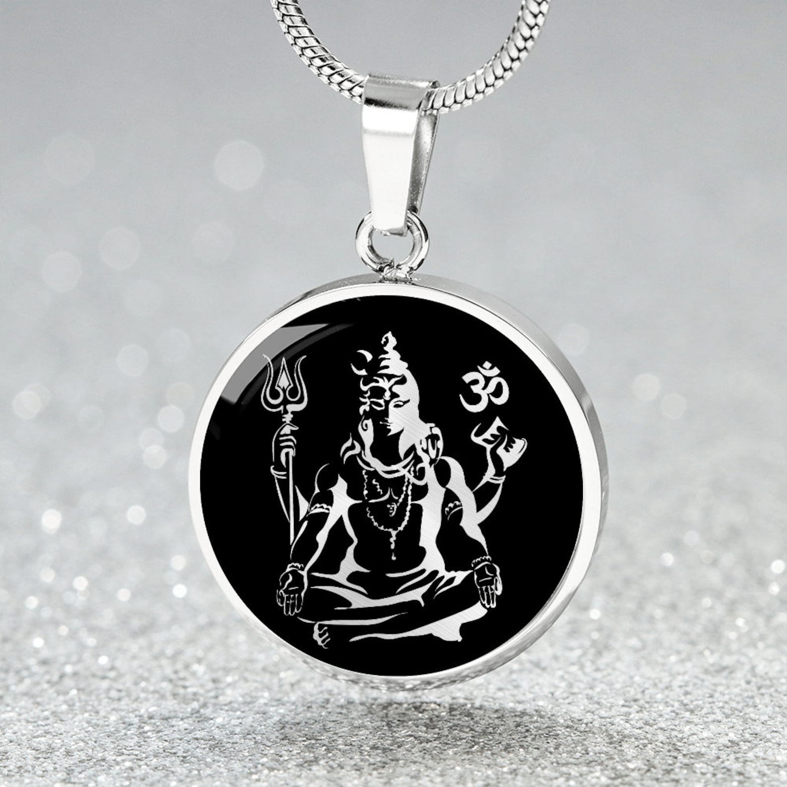 Shiva Necklace Pendant Hindu God Lord Shiva Jewelry Gift Charm - Etsy