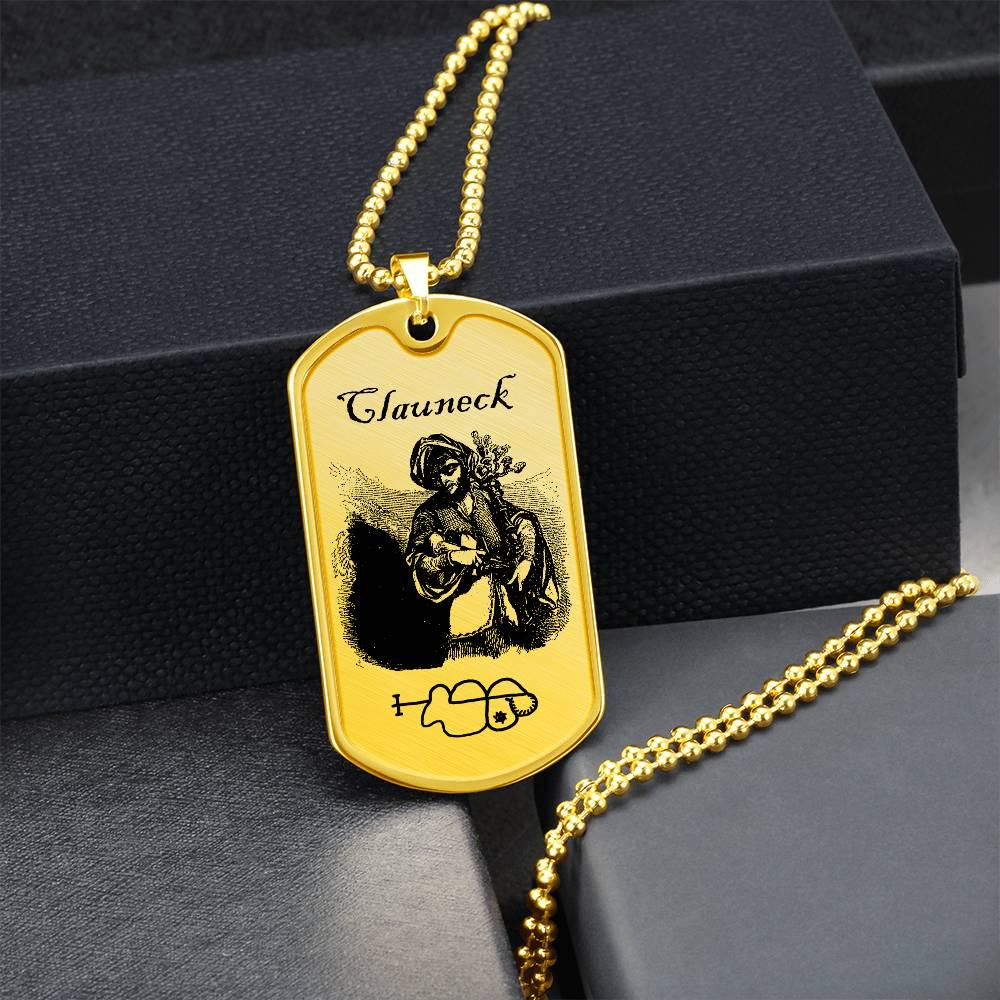 Clauneck Pendant Necklace Goetia Jewelry Gold Silver Amulet - Etsy