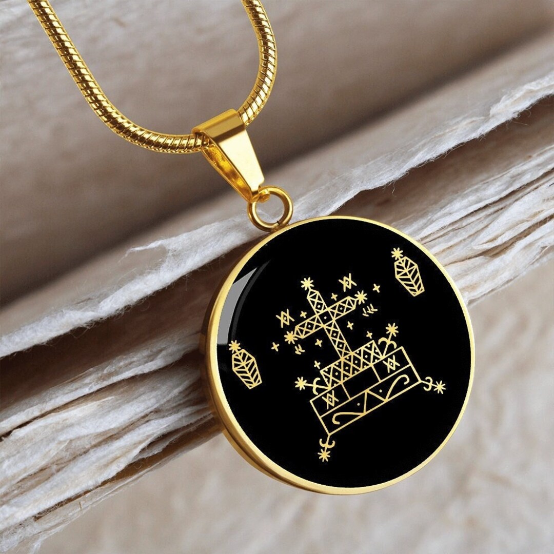 Baron Samedi Necklace Pendant Jewelry Gold Silver Charm - Etsy
