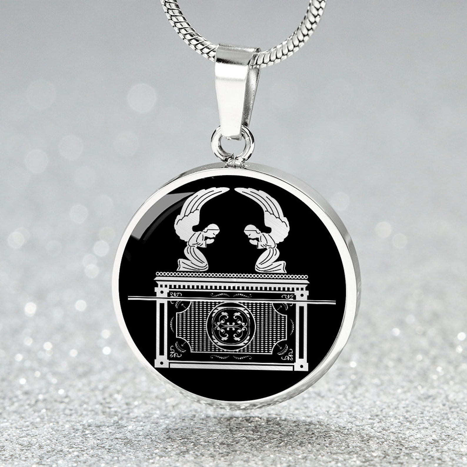 Ark of the Covenant Necklace Pendant Judaica Jewelry Gift - Etsy