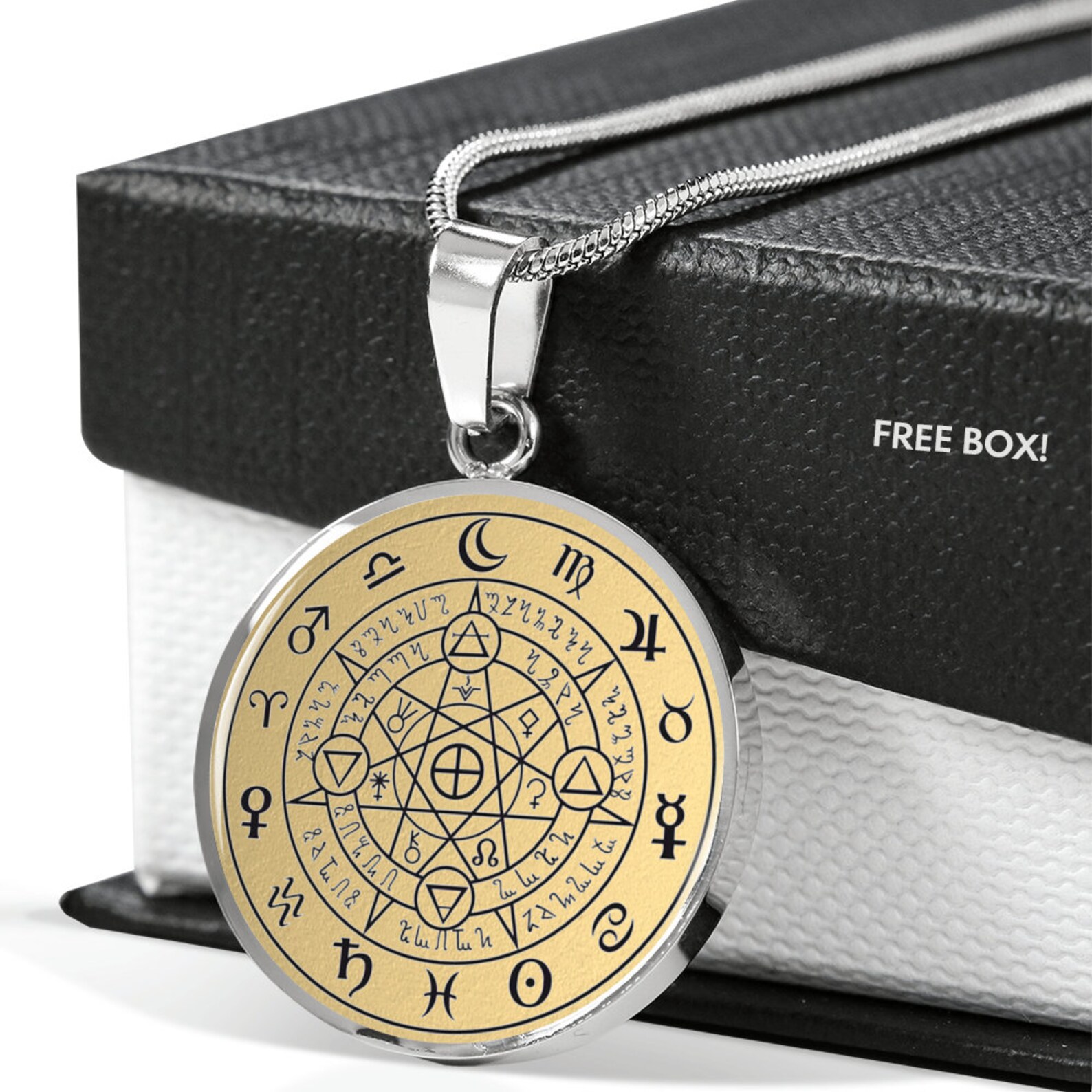 Witchcraft Jewelry Alchemy Amulet Talisman Necklace Pendant | Etsy