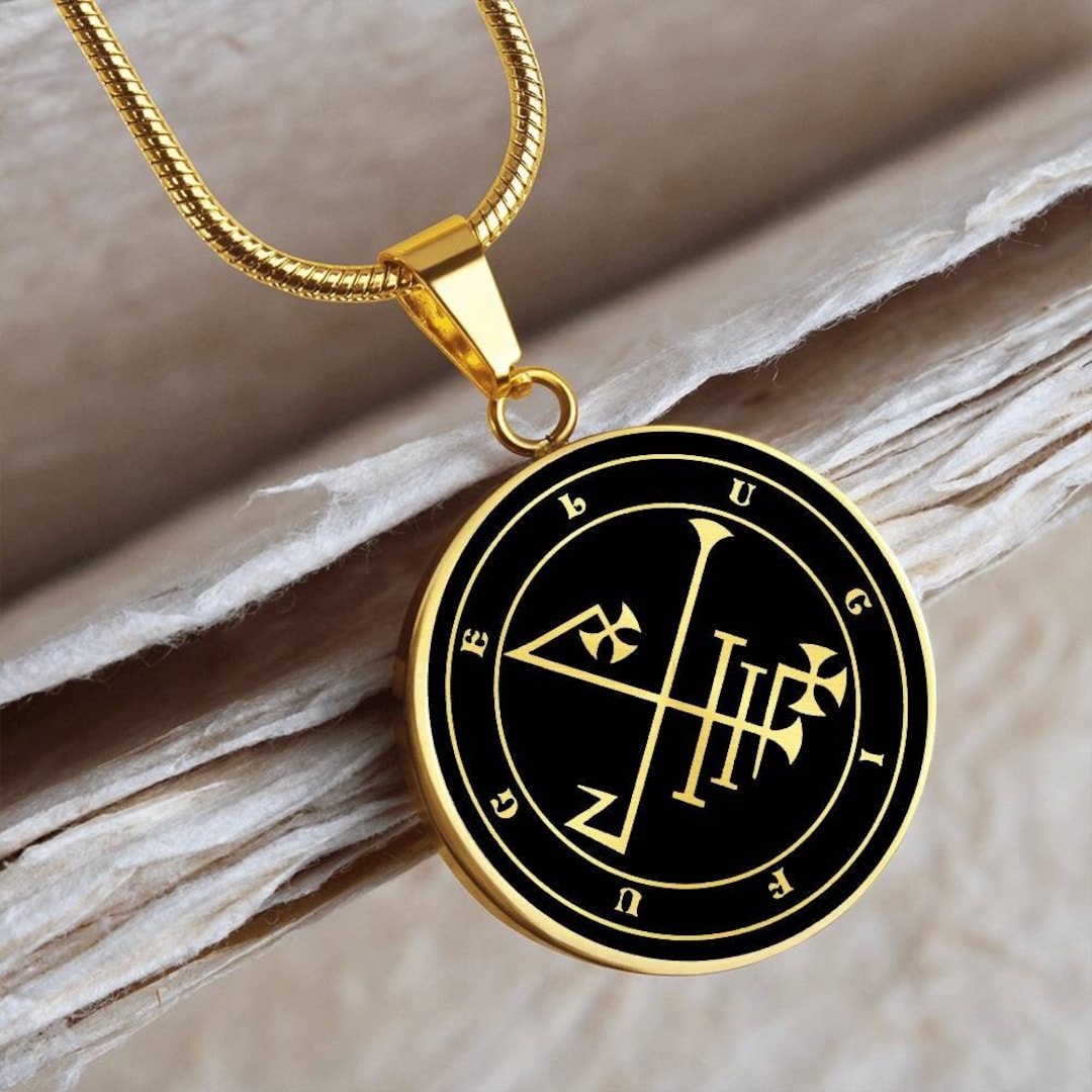 Lucifuge Rofocale Necklace Mephistopheles Sigil Seal Jewelry Pendant ...