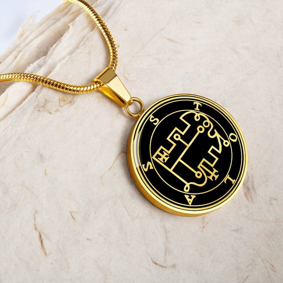 Stolas Helluvaboss Necklace Pendant Jewelry Prince Stolas Gold Silver ...