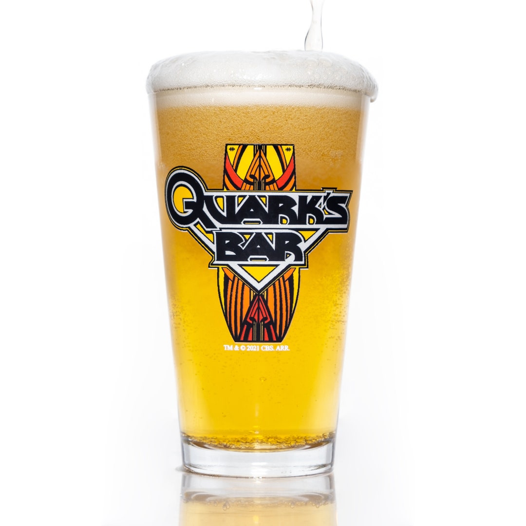 Star Trek Deep Space Nine Quark's Bar Pint Glass: Special Edition ...