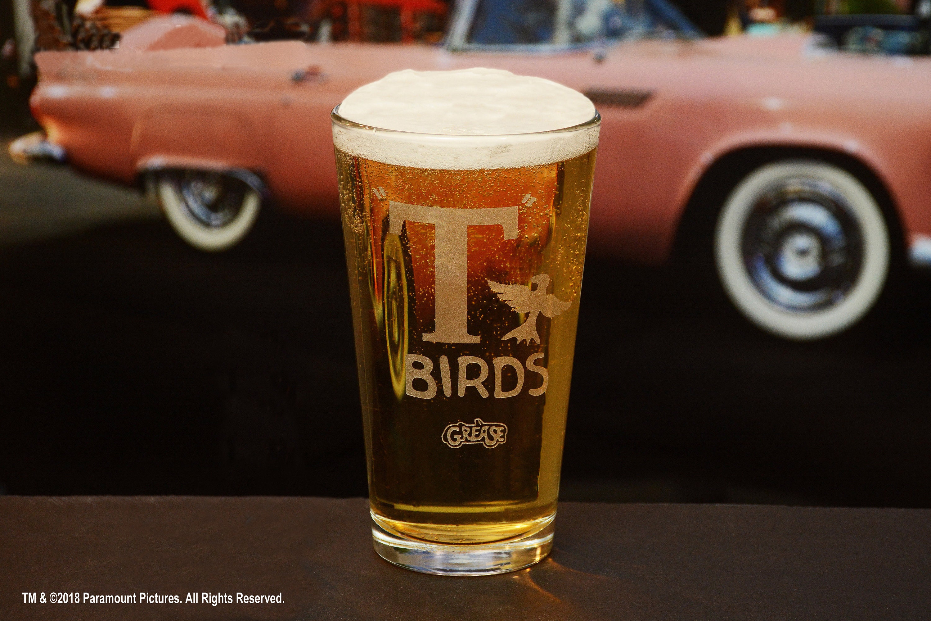 T-Birds Grease Movie Musical Pint Beer Glass Officially | Etsy