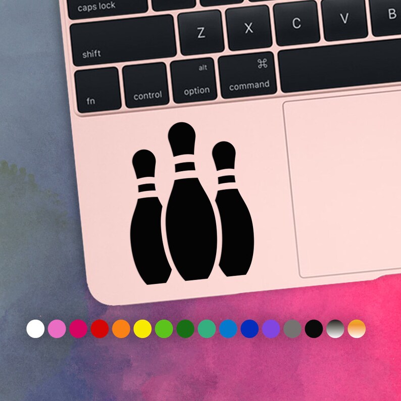 Bowling Pins Laptop Vinyl Decal Bowling Pins Yeti Sticker | Etsy