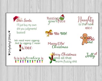 Snarky Christmas - Etsy