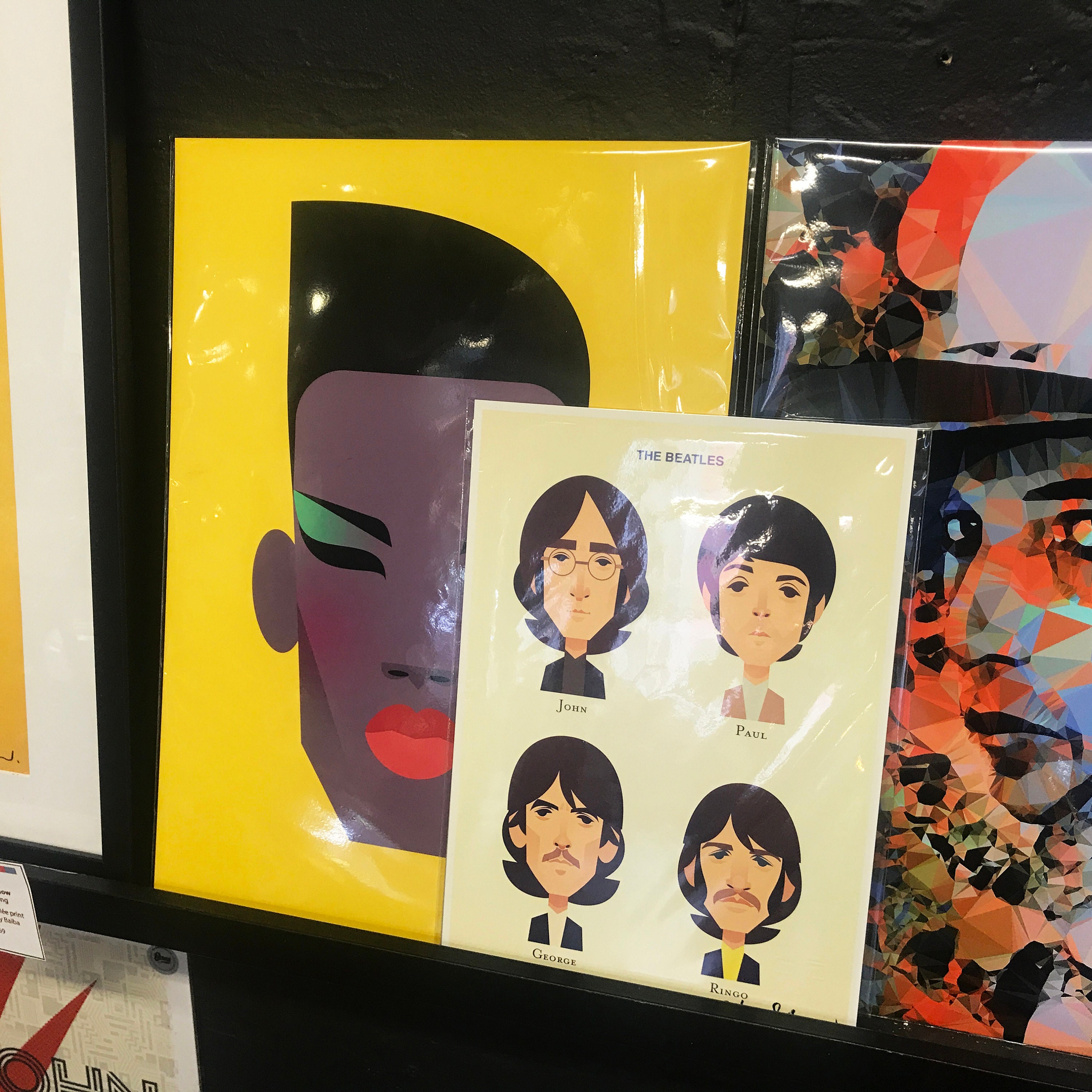 John Paul George Ringo by Stanley Chow - Signed and Stamped Fine Art ...