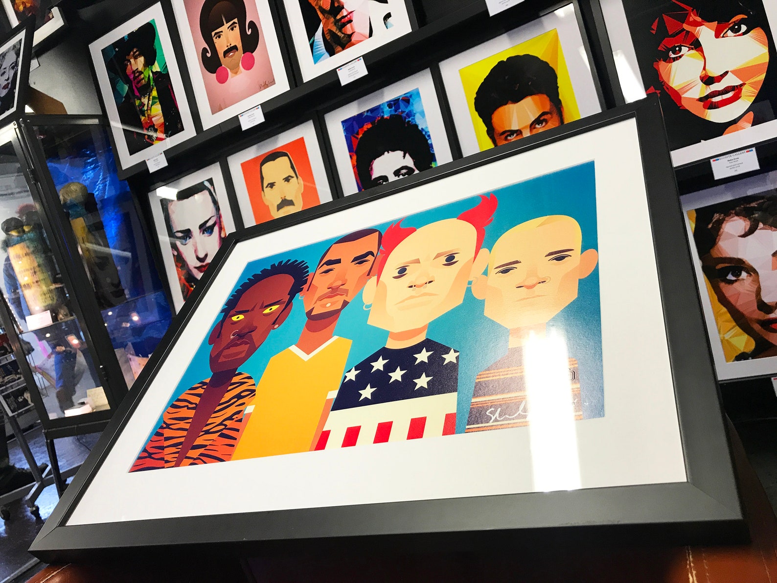 Liam Keith Maxim and Leeroy by Stanley Chow Signed and - Etsy UK