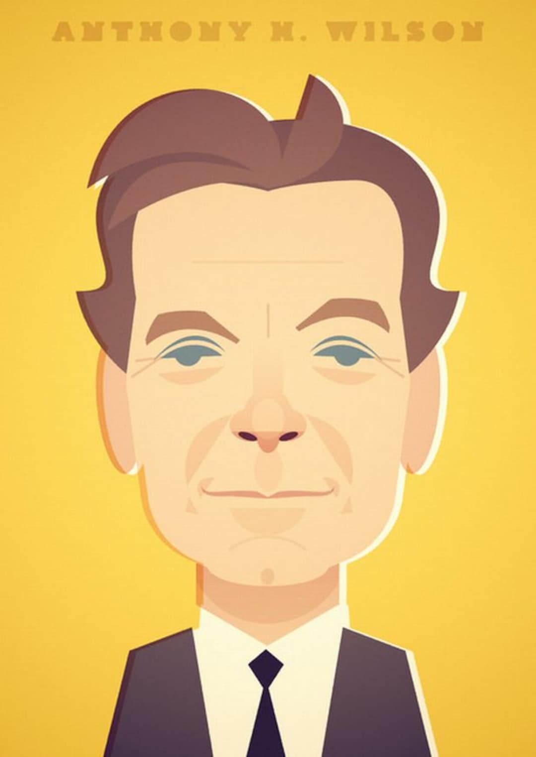 Anthony Wilson by Stanley Chow Signed and Stamped Fine Art Print - Etsy UK