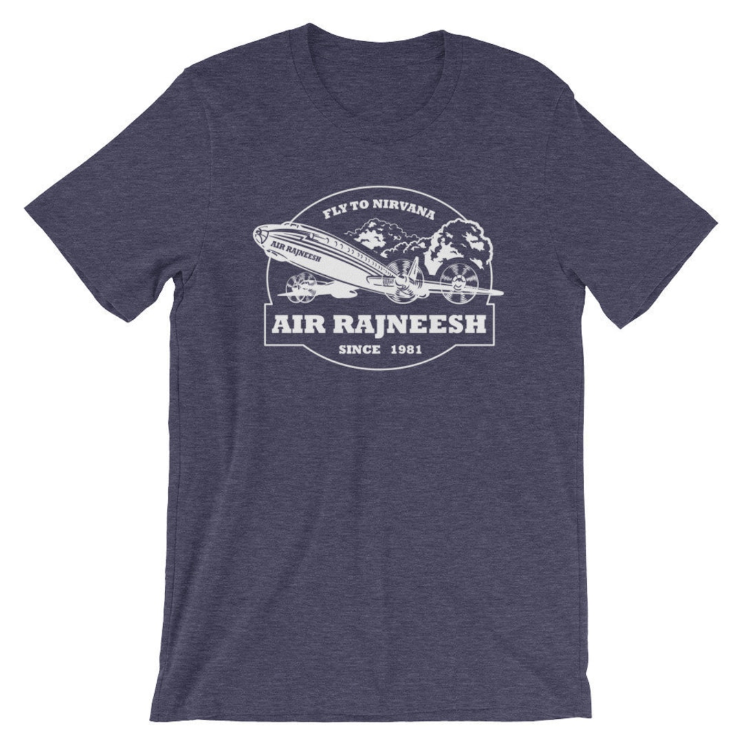 Air Rajneesh t-shirt, Rajneesh Shirt, Bhagwan, Osho, Shree Rajneesh ...