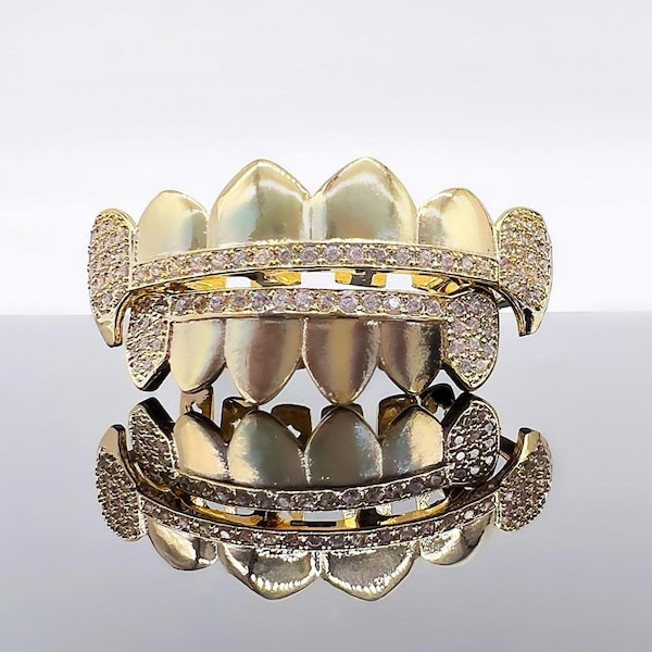 Gold Grillz Top and Bottom - Etsy