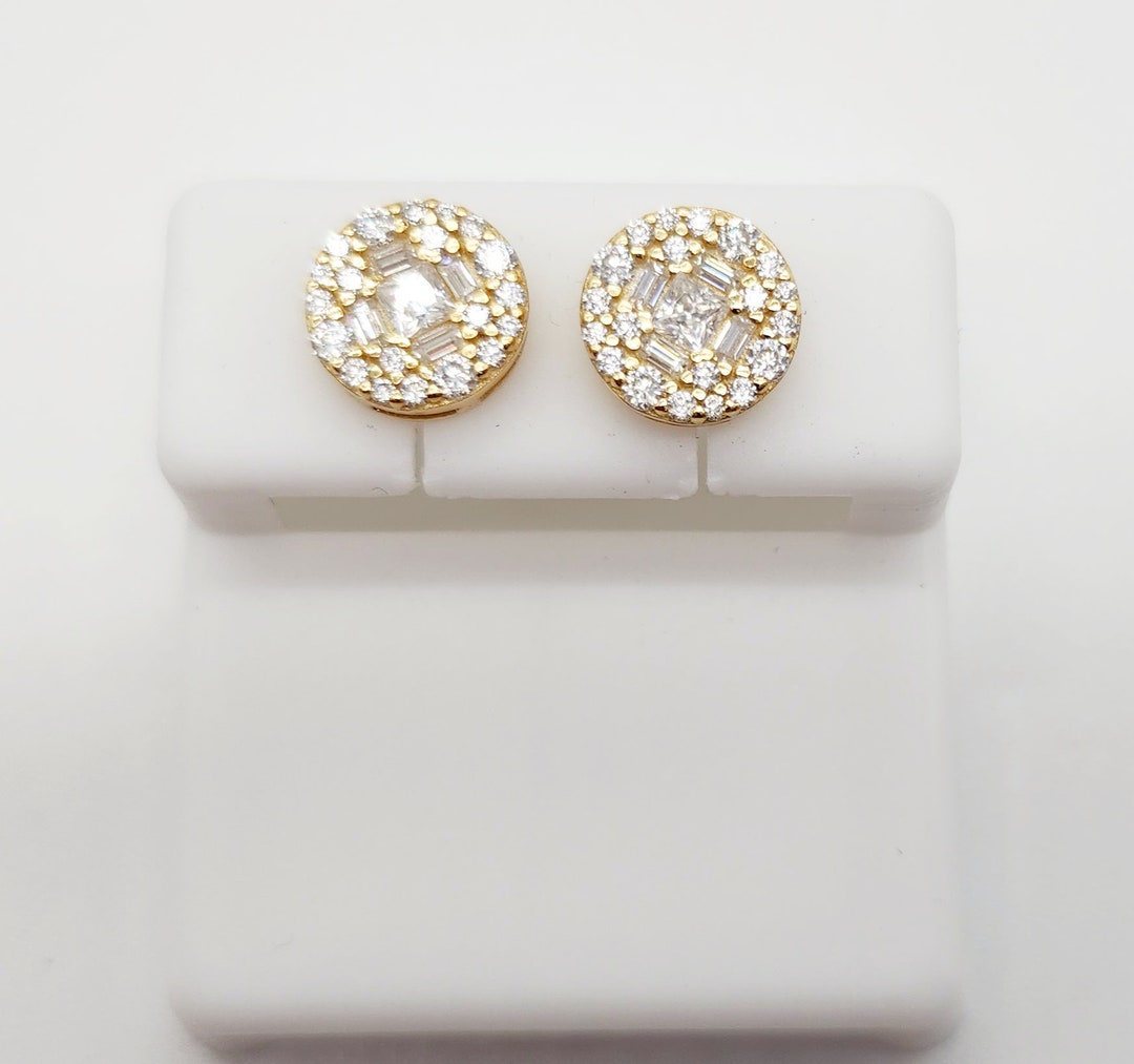 Icee Real 925 Sterling Silver Over 14K Gold and White Gold - Etsy