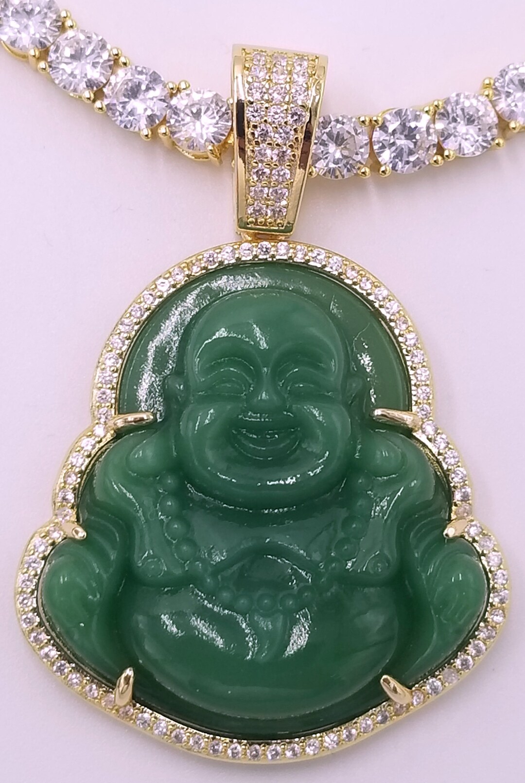 Real Green Thai Buddha Custom Hand Made Best Quality Pendent - Etsy