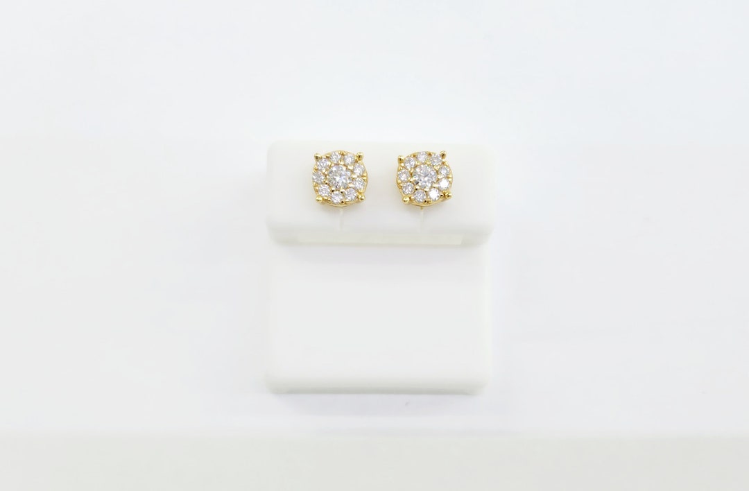Icee Real 925 Sterling Silver Over 14K Gold and White Gold Finish With ...