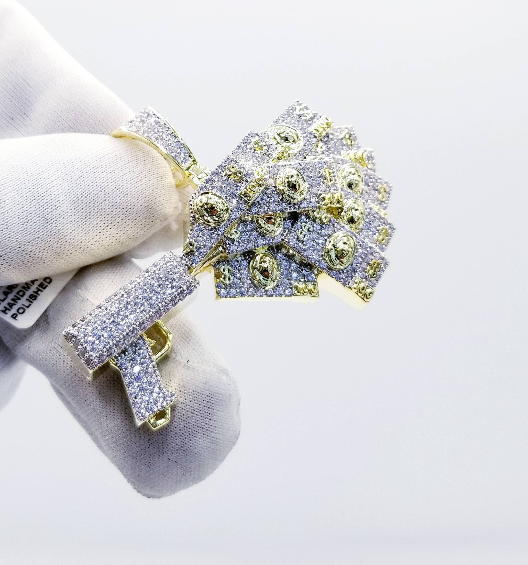 Modern Fancy ICY Handmade AAA Designer Pendent Vs Crystal | Etsy