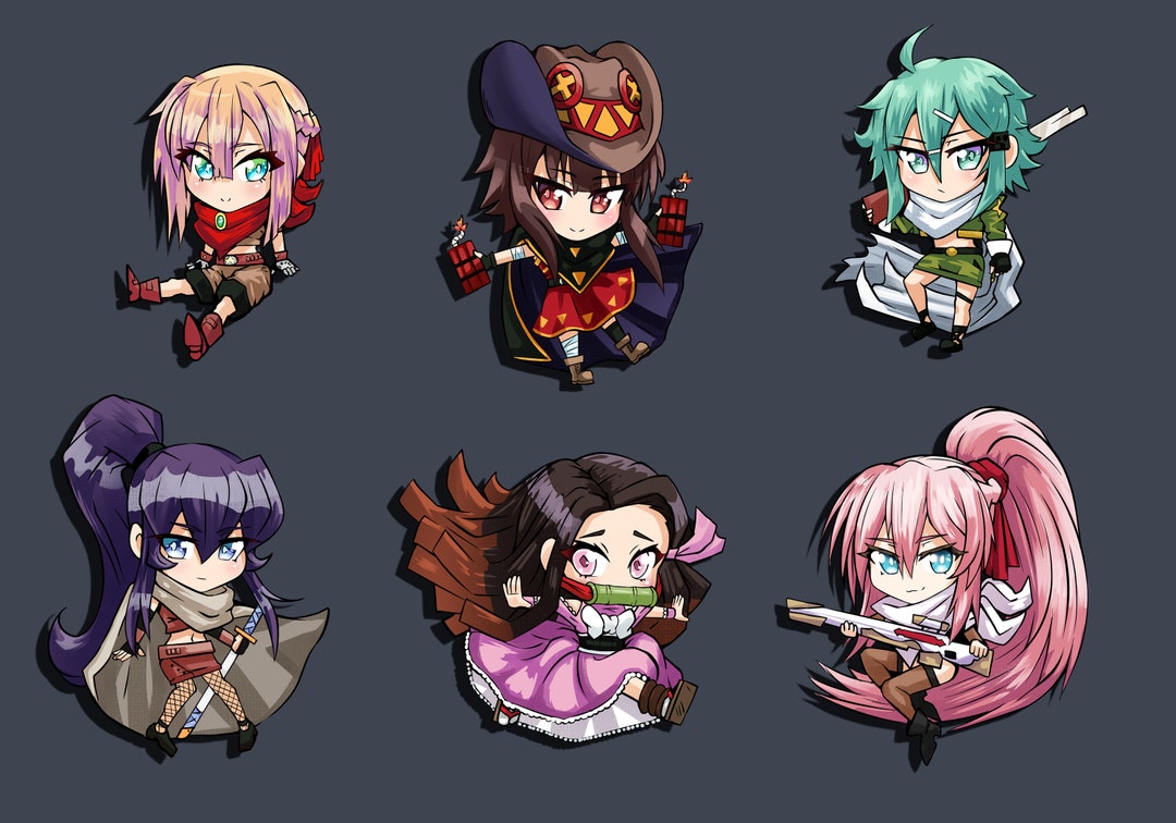 Western Waifu Acrylic Keychains - Etsy