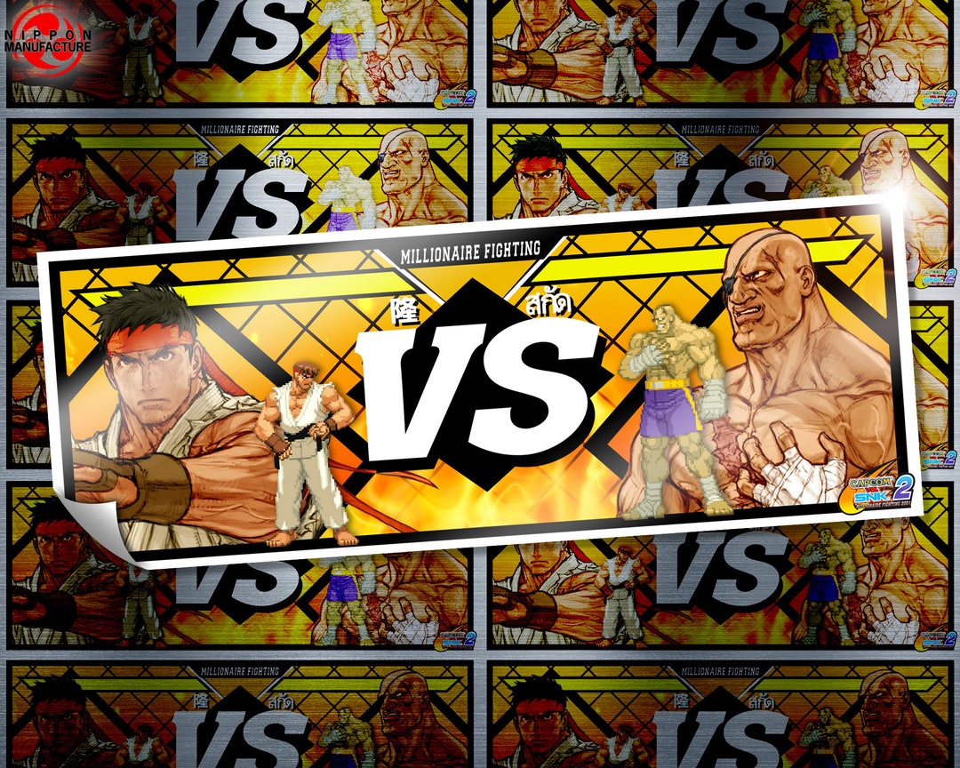 Arcade 8 X 3 Inch Slap Stickers Glossy PVC Vinyl Decals Holographic ...