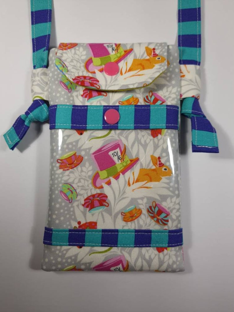 Tula Pink 6PM Somewhere Neck Purse for Cellphone Passport - Etsy
