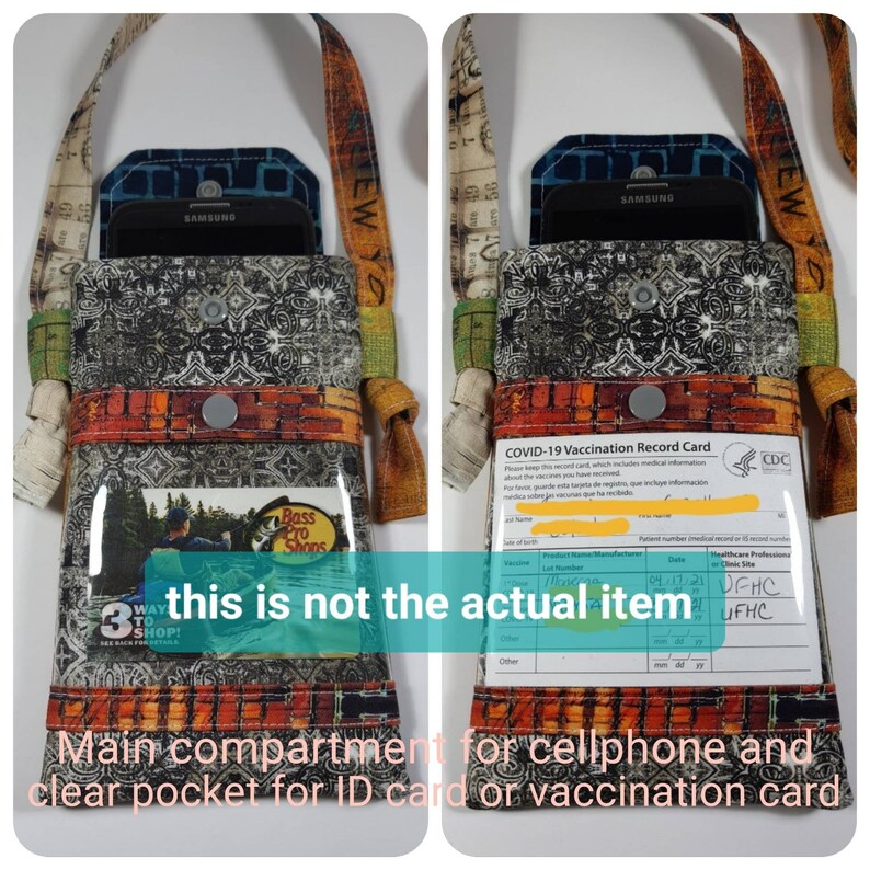 Tula Pink 6PM Somewhere Neck Purse for Cellphone Passport - Etsy