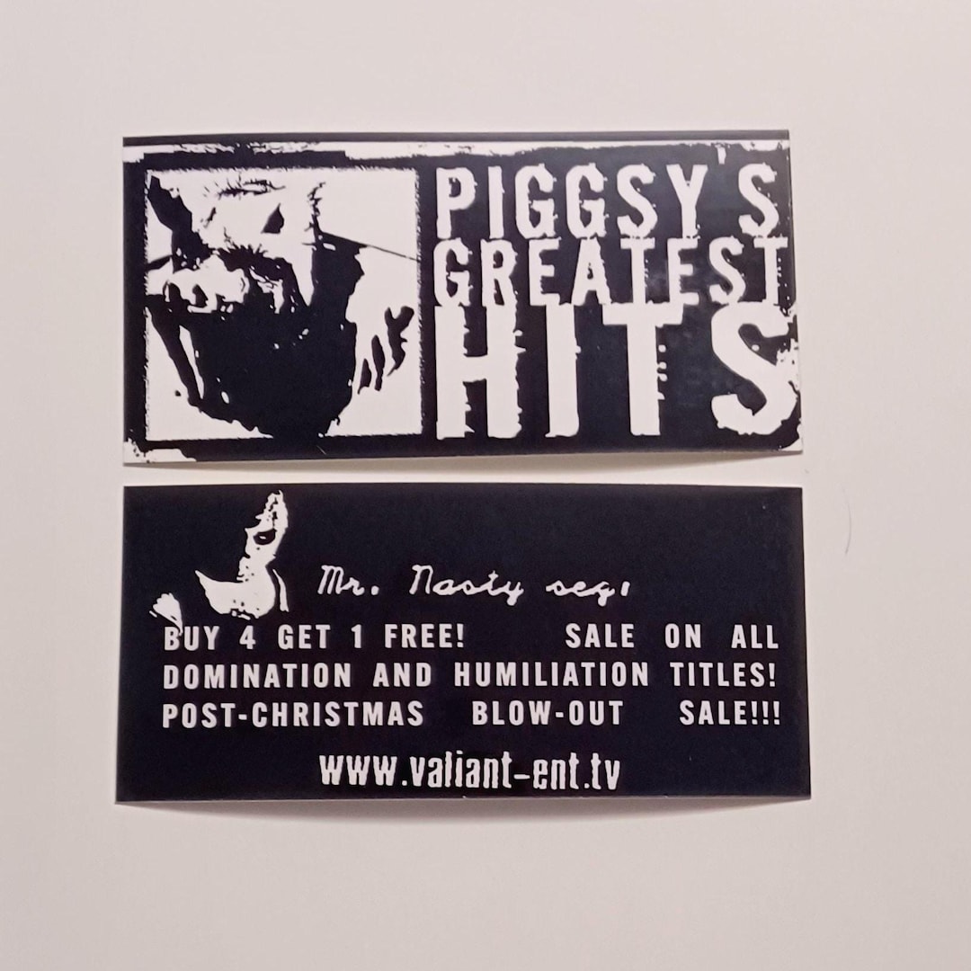 Valiant Video Sticker Pack 2 - Etsy