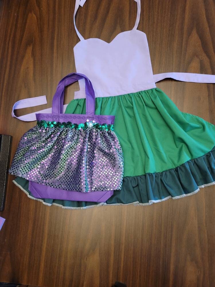 Little Mermaid Dress up Apron Little Mermaid Costume - Etsy