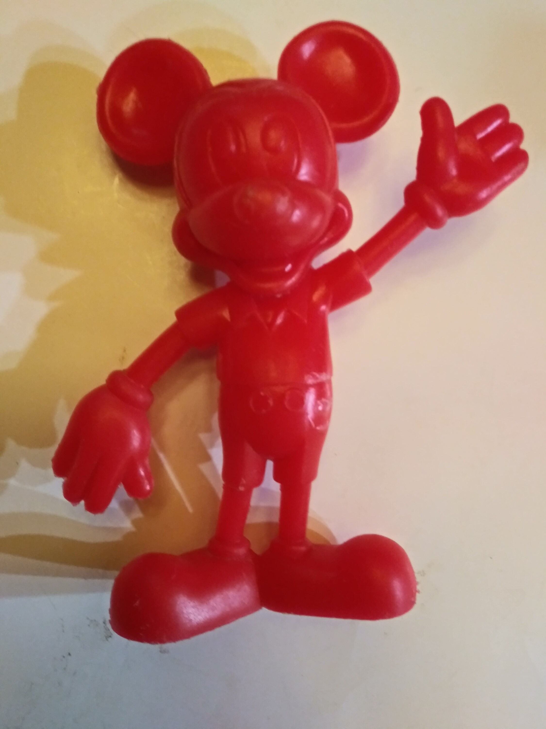 3 Vintage Louis Marx Disney Figures.bambimickey Mousesnow - Etsy