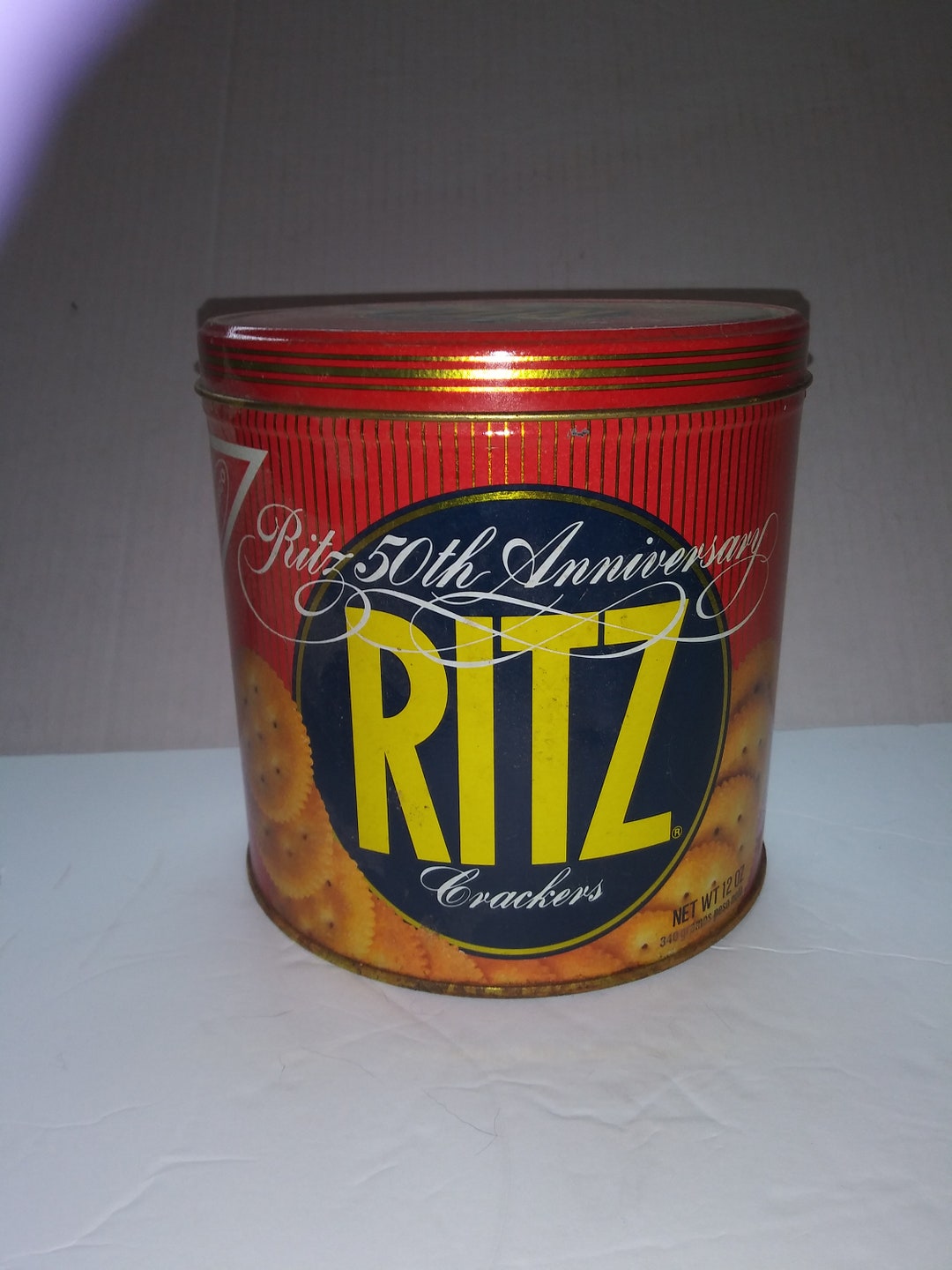 Vintage Ritz Cracker 50th Anniversary Cracker Tin 1984 - Etsy