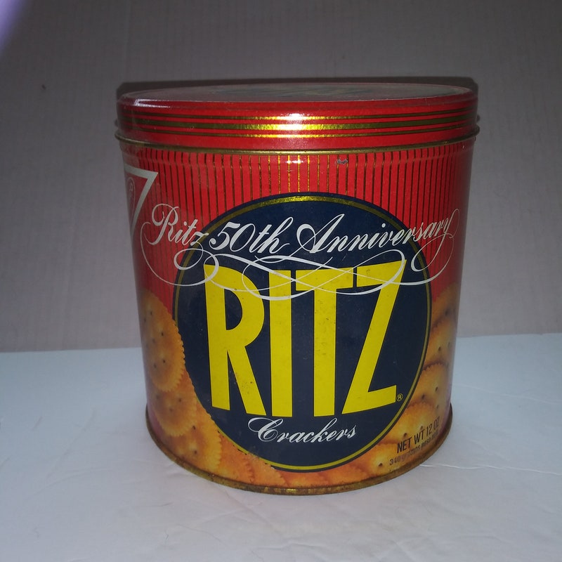 Ritz Cracker Tin - Etsy