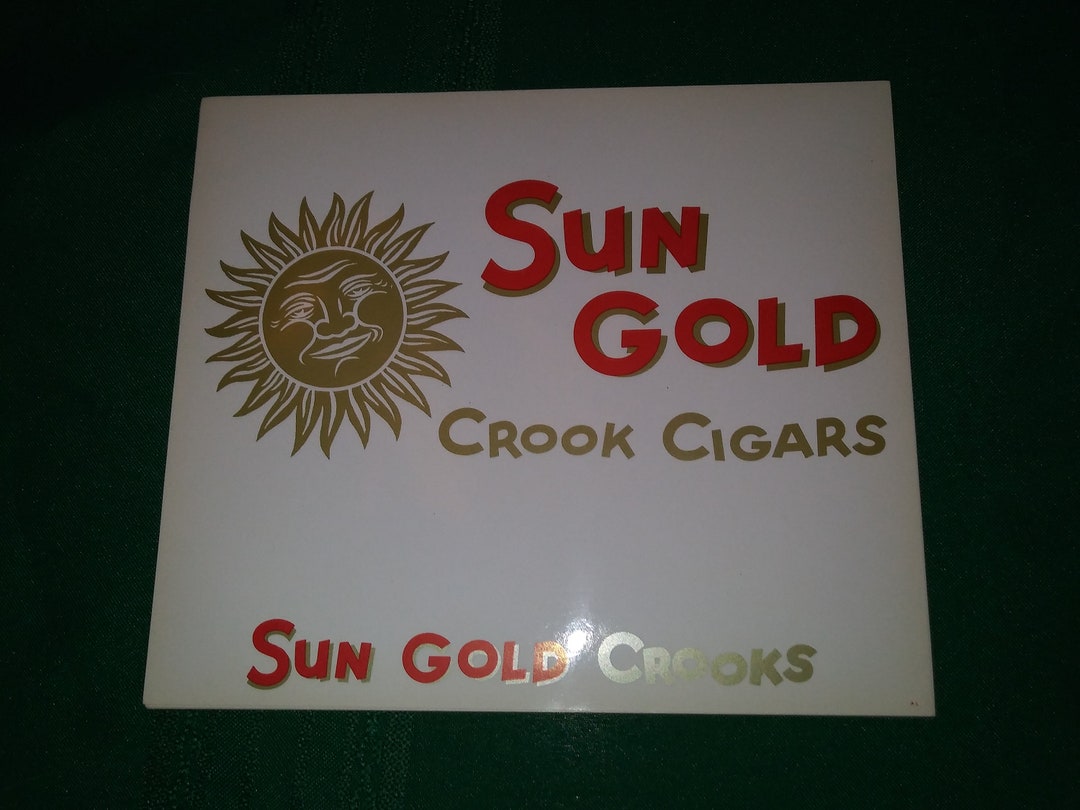 20 Sun Gold Crook Cigars Labels - Etsy