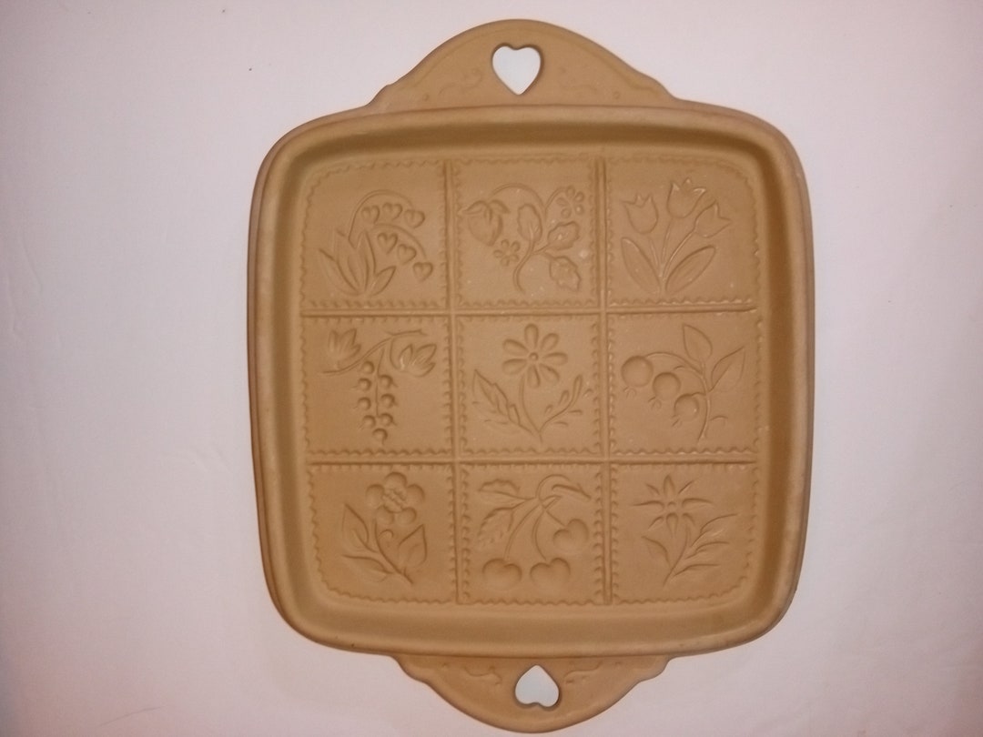 Brown Bag 1988 Shortbread Cookie Mold,floral,fruit - Etsy