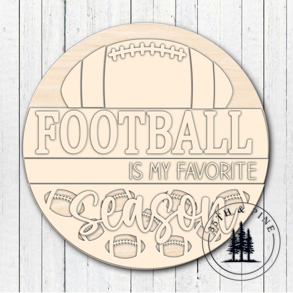 Football Door Hanger - Etsy