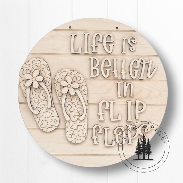 Flip Flop Door - Etsy