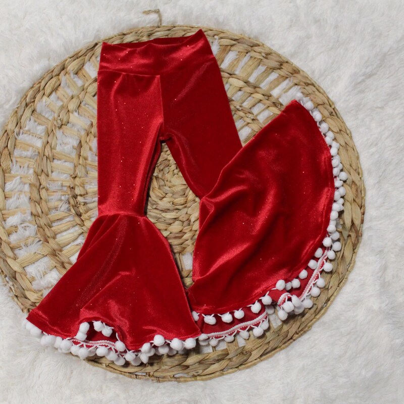 Velvet Bell Bottoms - Etsy