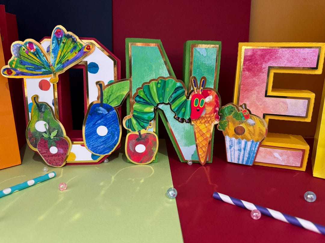 The Very Hungry Caterpillar Packages | Birthday Cake Decor | Bundle ...