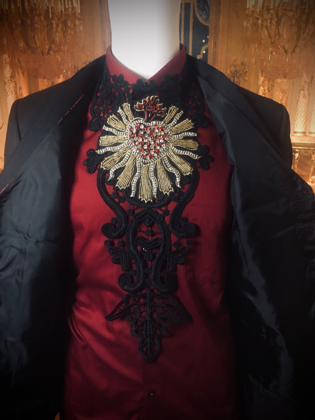 Sacred Heart Chestplate - Etsy