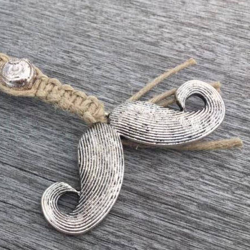 Mustache Keychain - Etsy