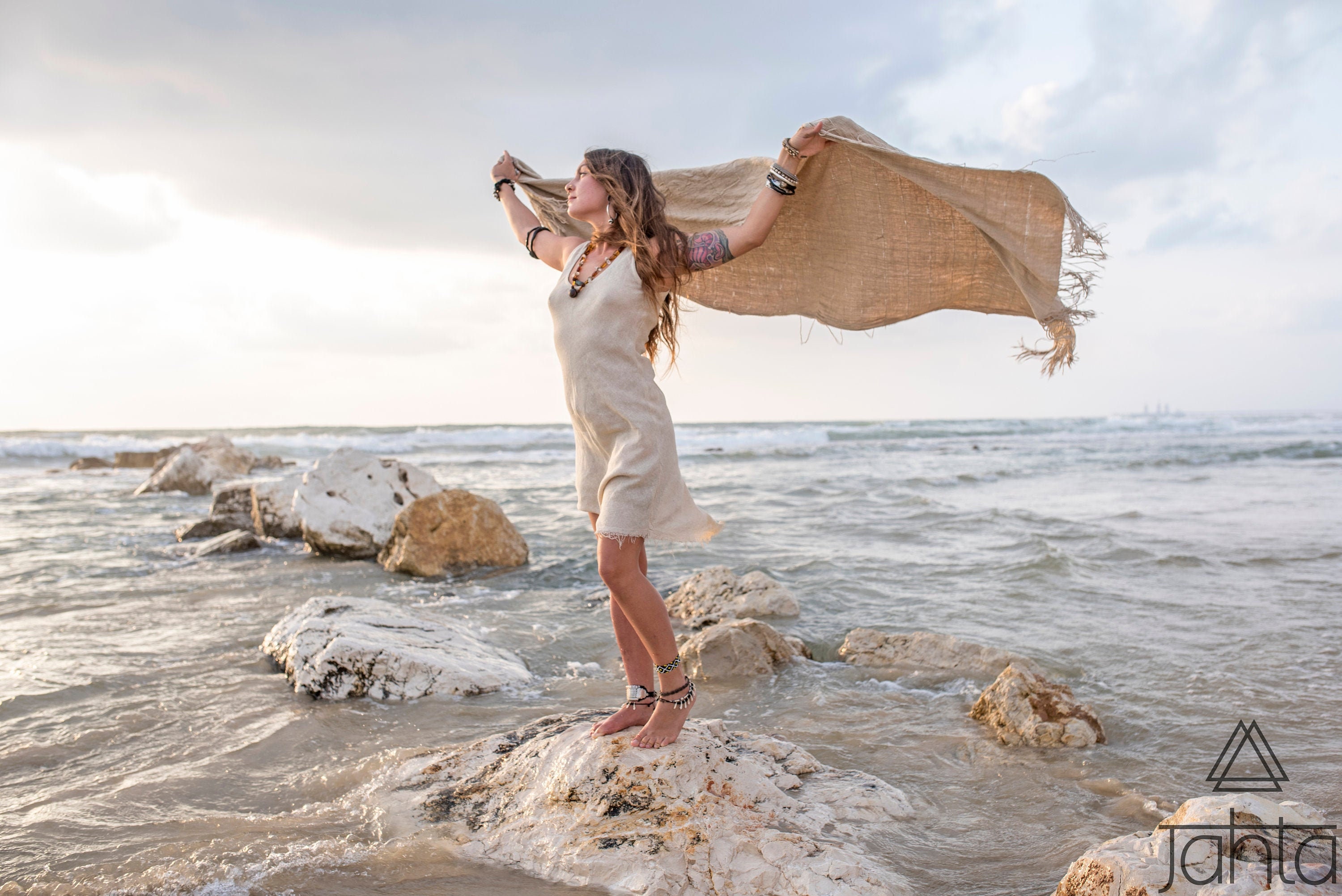 Natural Hand Made Earthy Raw Silk Shawl - Etsy