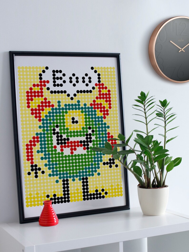 Paint by Sticker MONSTER Craft Kit 1200 Stickers - Etsy