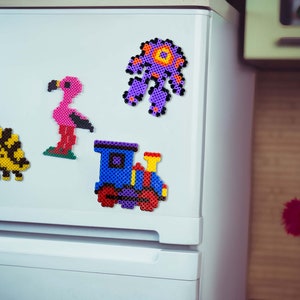 Hama Beads Magnets FLOWERS&INSECTS DIY Kit for Kids With Pegboard - Etsy