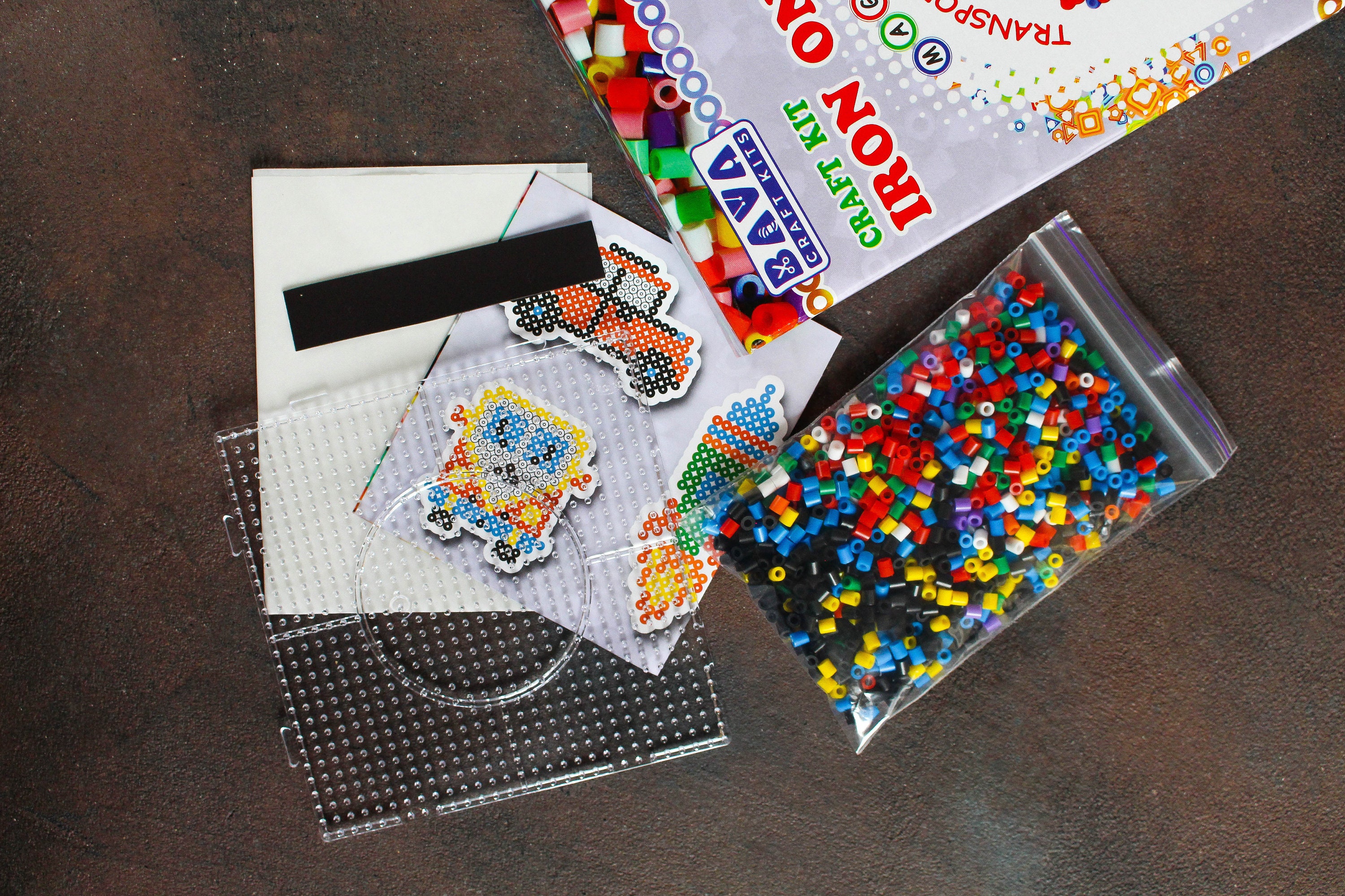 Hama Beads Magnets TRANSPORT DIY Kit for Kids With Pegboard - Etsy