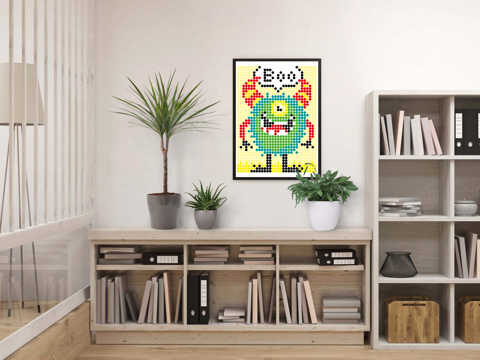 Paint by Sticker MONSTER Craft Kit 1200 Stickers - Etsy